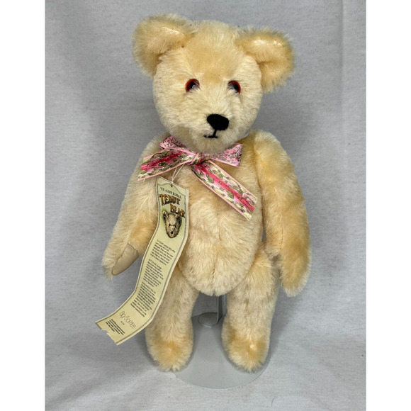 BIG | Toys | Big Softies Blonde Plush Jointed Teddy Bear By Lyle Made ...